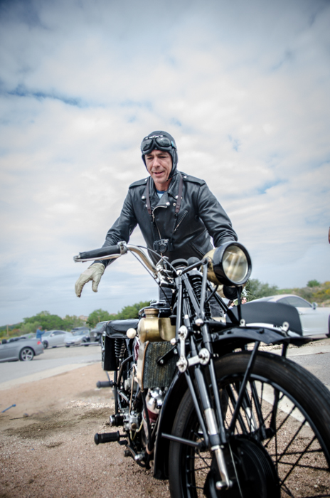 When 2 wheels are better than 4 – 1927 Scott Motorcycle Austin Motor Scene